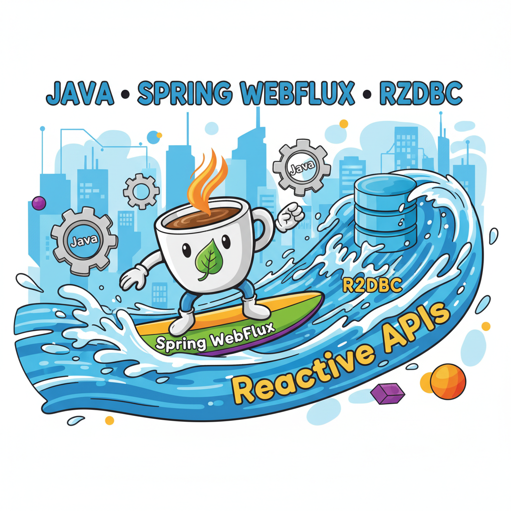 APIs reactivas en Java con Spring WebFlux: ejemplo práctico con R2dbc